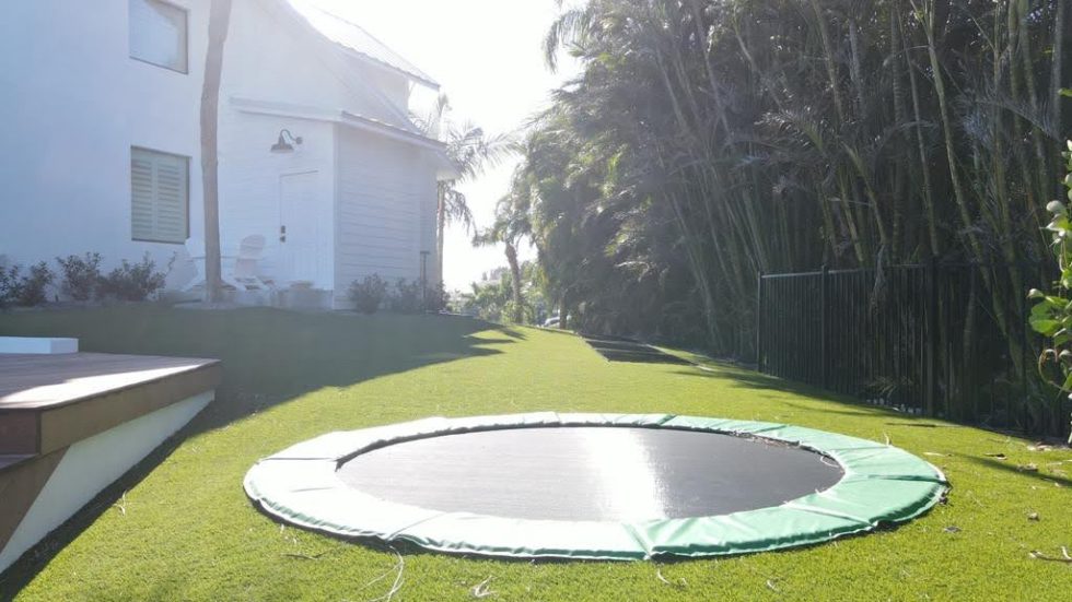 In Ground Trampoline Installation | The Outdoor Living Pros